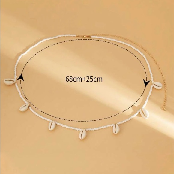 Rebellious Rose | Jewelry | Shell Decor Beaded Waist Chain | Poshmark